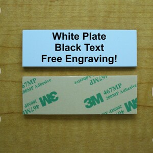 Custom Engraved 1x3 Plate | Personalized Customized Wall Door Desk Tag ...
