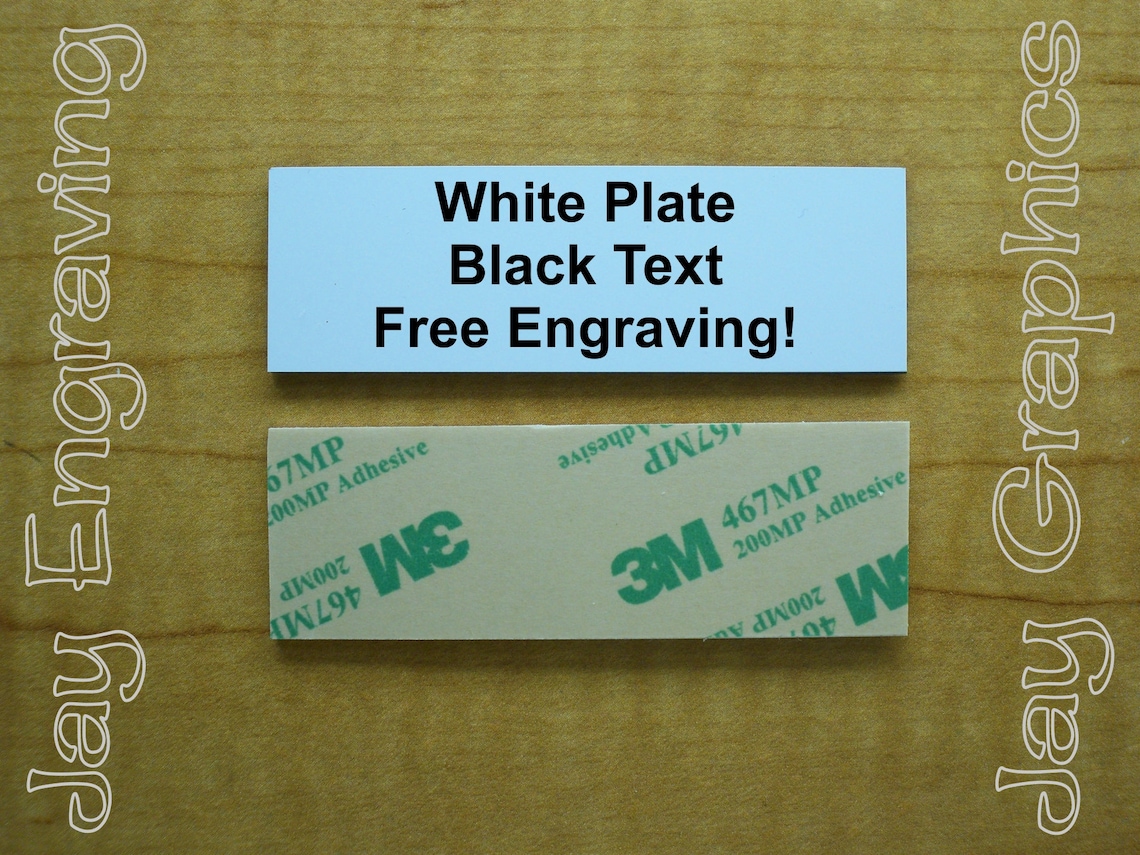 Custom Engraved 1x3 Name Plate | Personalized Customized Wall Door Desk ...