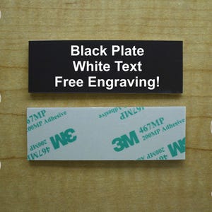 Custom Engraved 1x3 Plate Adhesive Back Personalized Customized Door ...