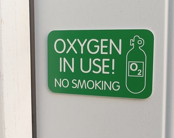 Oxygen Used in House Sign - Etsy