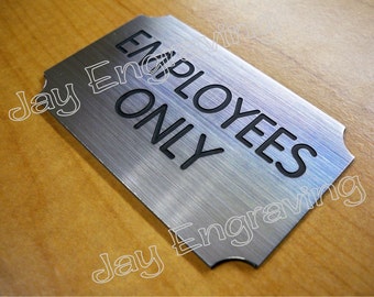 Engraved NO SOLICITING 3x5 Door Sign Red Name Plate Wall - Etsy