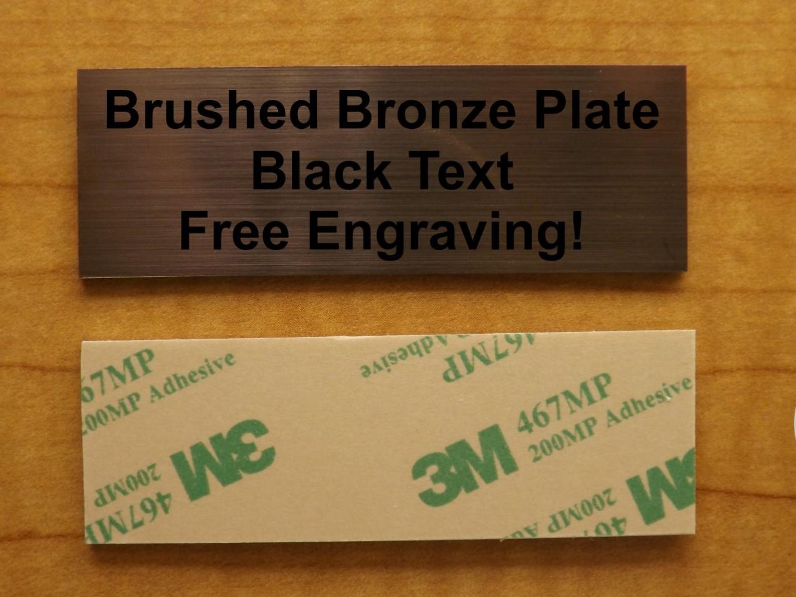 Custom Engraved 1x3 Plaque Sign Plate | Wall Door Placard Badge With ...