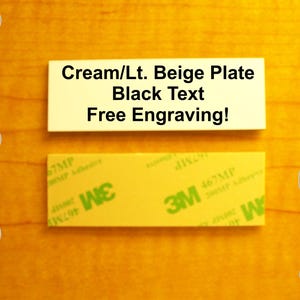Custom Engraved 1x3 Plate | Personalized Customized Wall Door Desk Tag ...