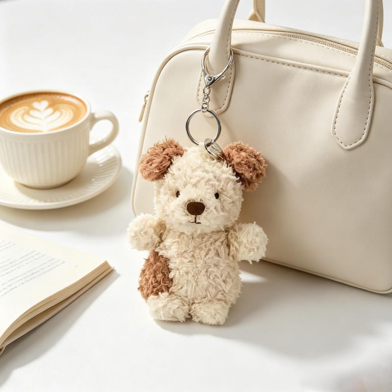 Purse Charms Plush Dog - Etsy