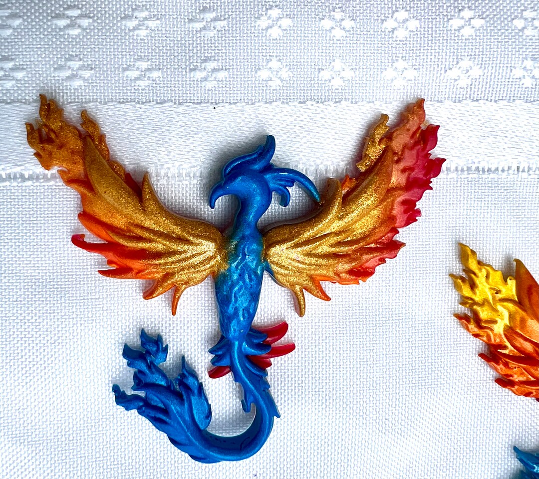 Phoenix Pins/charms - Custom, Handmade ORIGINALS! - Etsy