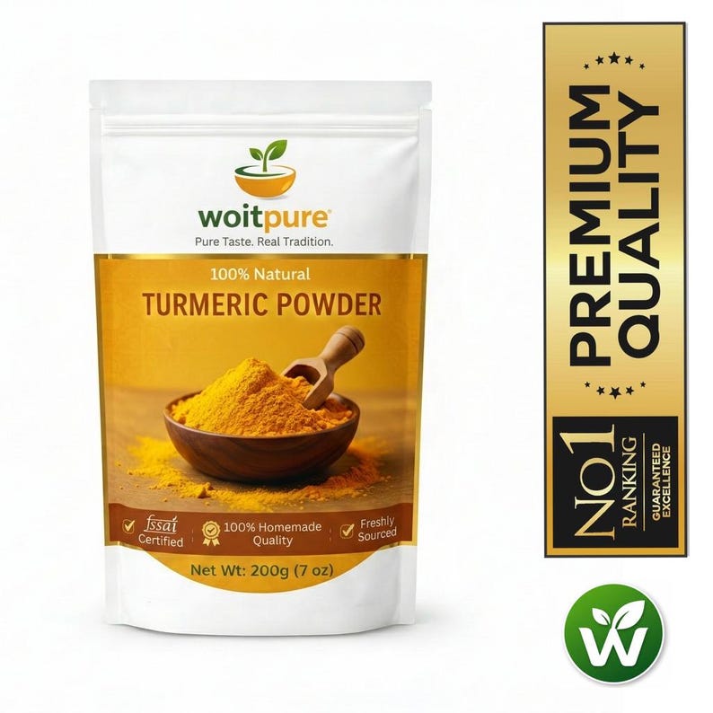 Organic Turmeric Powder | Ground Haldi Spice, High Curcumin Ayurvedic ...