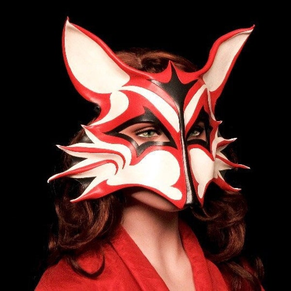 Red Fox Mask - Etsy