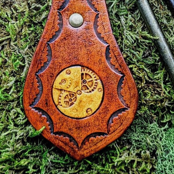 Steampunk Keyring - Etsy