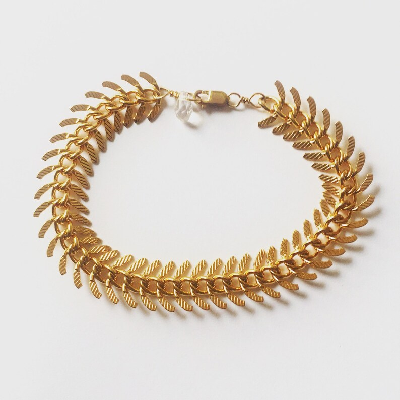 Gold Zipper Bracelet 14K gold plated simple gold bracelet | Etsy