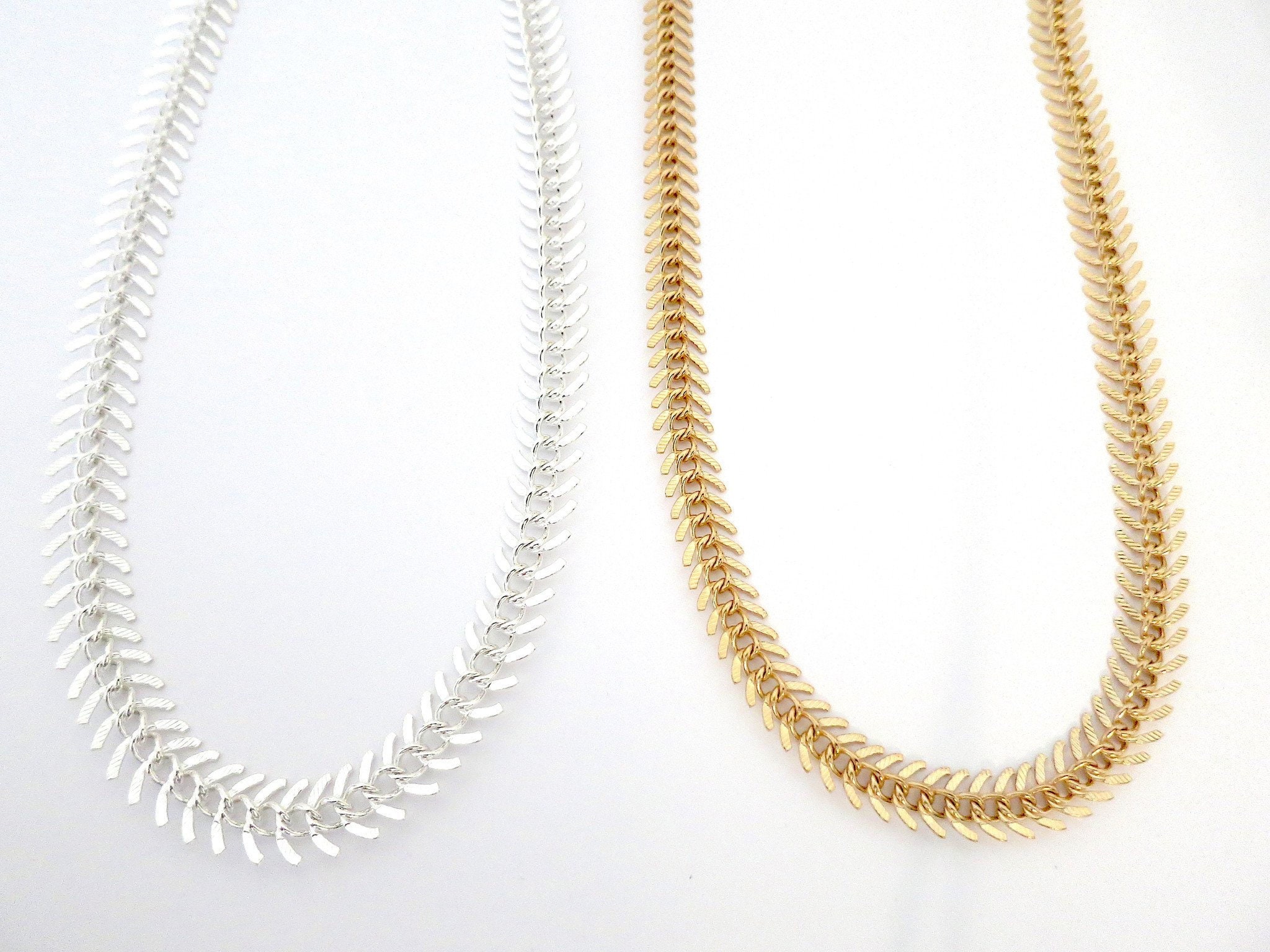 Zipper Necklace Statement Necklace 14k Gold Plated or Silver - Etsy ...