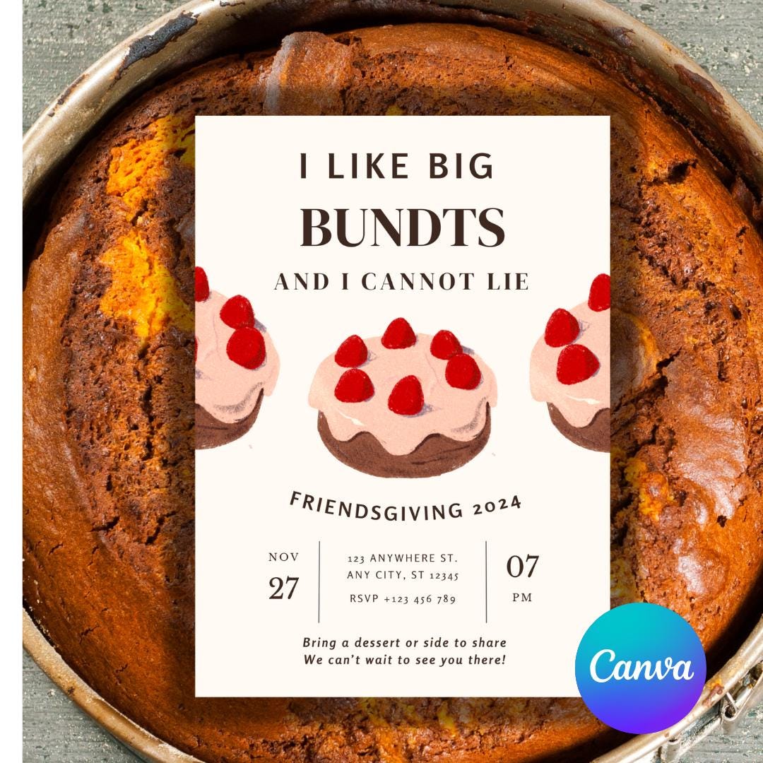 Friendsgiving Invitation, Funny Thanksgiving Dinner Friends Invite ...