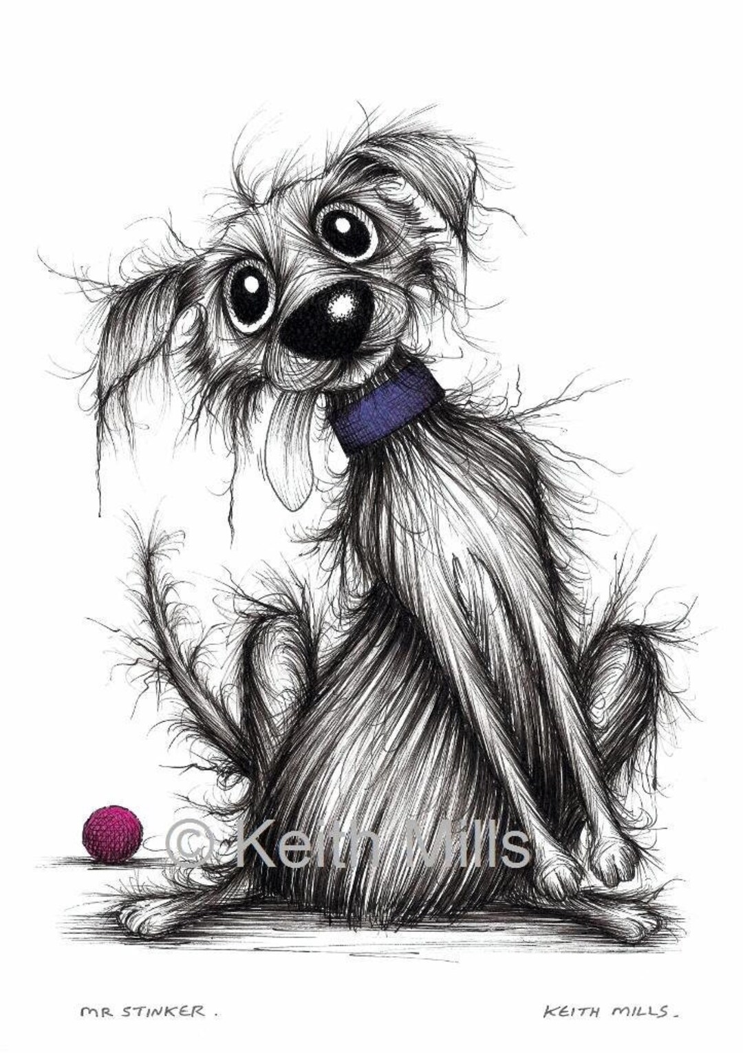 Mr Stinker Print Download Stinky Smelly Filthy Scruffy Shabby Pet Pooch ...