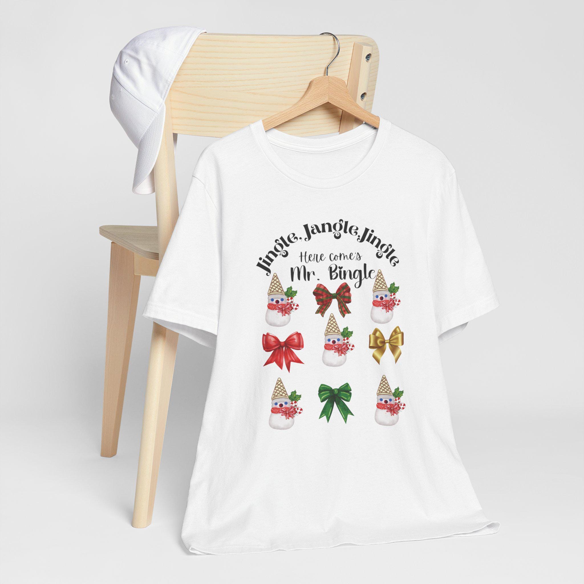 Mr. Bingle & Coquet Bows Snowman T Shirt Original New Orleans Design ...