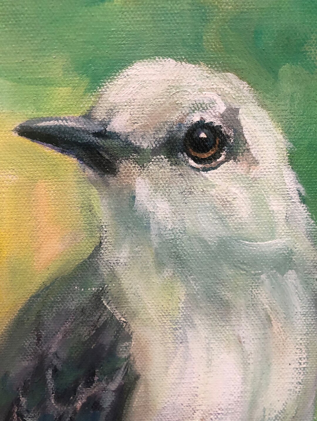 Mockingbird Original Acrylic Painting on Gallery-wrapped Canvas, 16 X ...