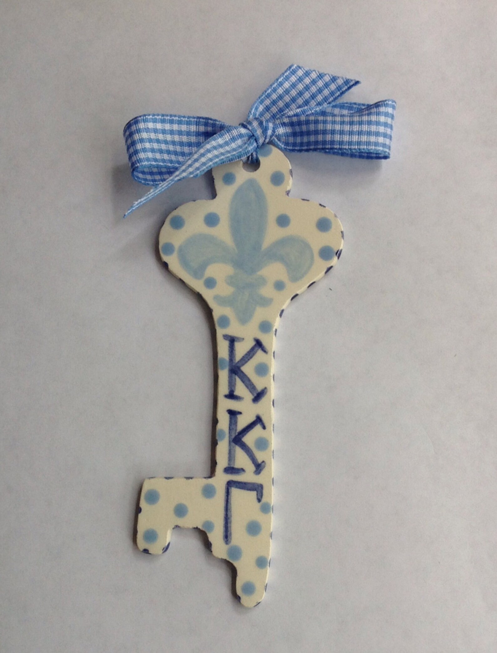 Kappa Kappa Gamma Key Ornament - Etsy