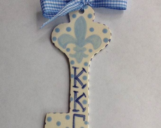 Kappa Kappa Gamma Key Ornament - Etsy
