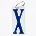 Letter X Key Chain Initial X Key Chain License Plate Key - Etsy
