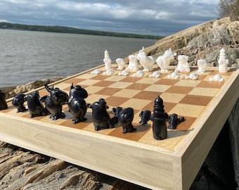 Lighthouse Chess Set - Etsy