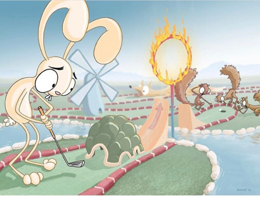 Mini Golf Course - Limited Edition Fine Art Print (of 10) - Etsy