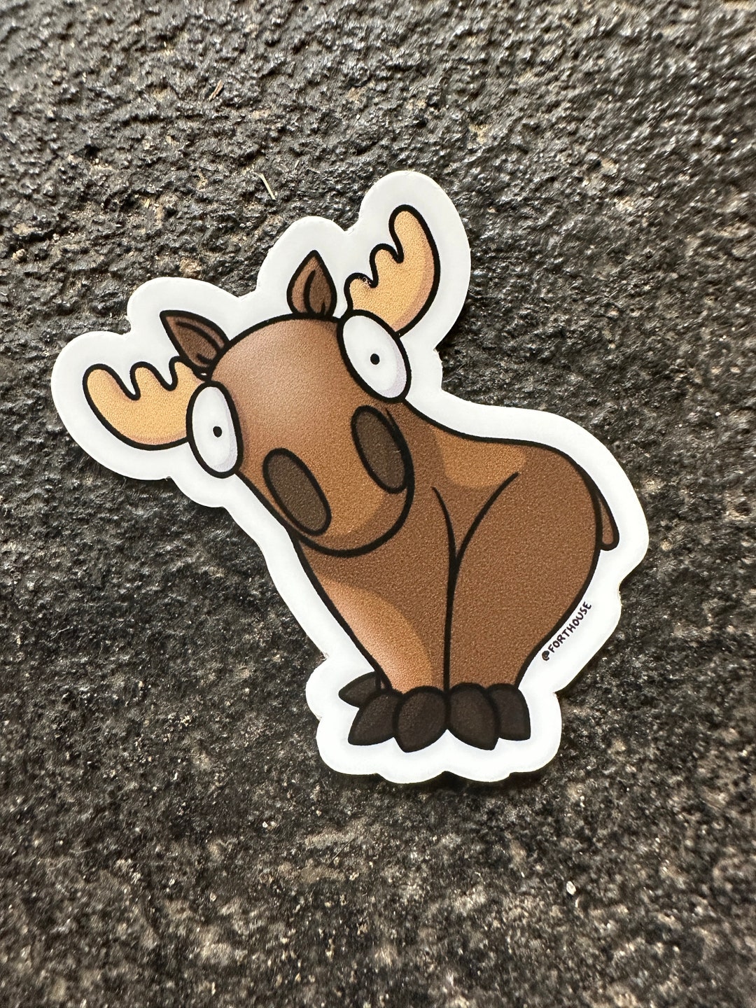 Moose Sticker - Etsy