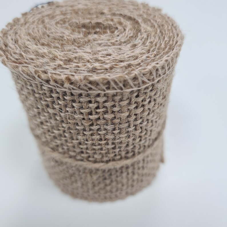 Hessian Ribbon Jute Burlap Chic Wedding Christmas Home Party Craft Trim ...