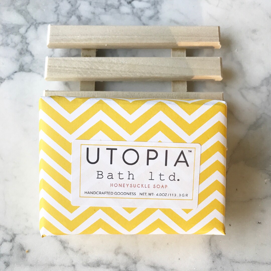 Utopia Bath Honeysuckle & Shea Butter Soap - Etsy