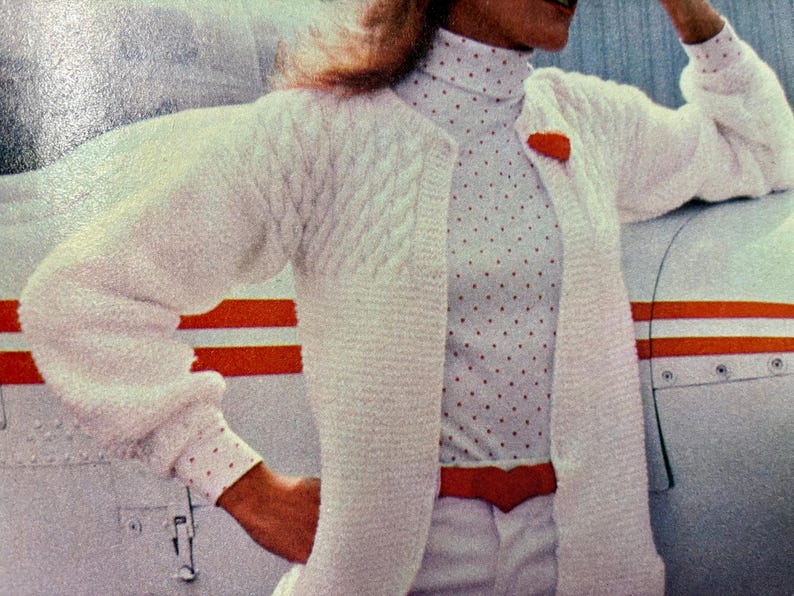 Vintage 80s Knitting Patterns: Miami Vice Style Blazers, Cardigans ...