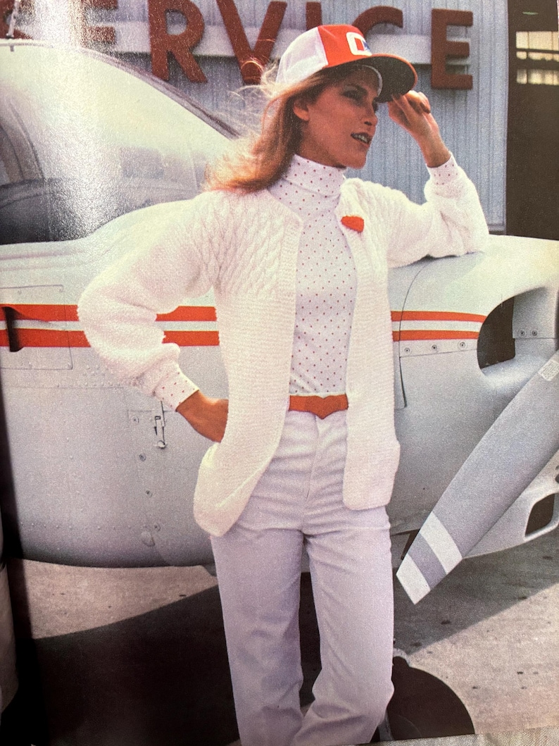 Vintage 80s Knitting Patterns: Miami Vice Style Blazers, Cardigans ...