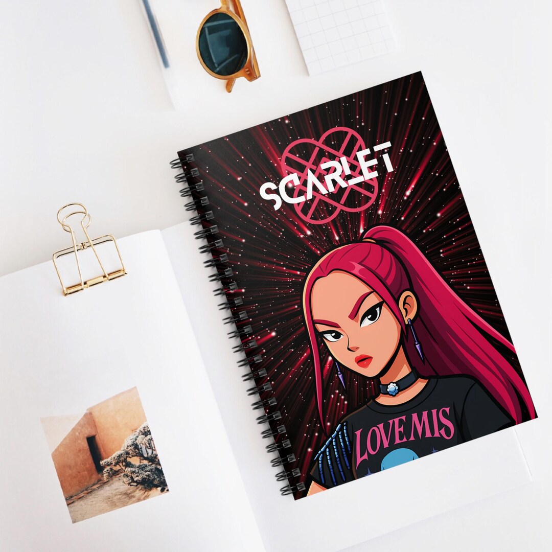Kpop Demon Hunters Mira Journal | Custom Name Notebook | Huntrix Merch ...