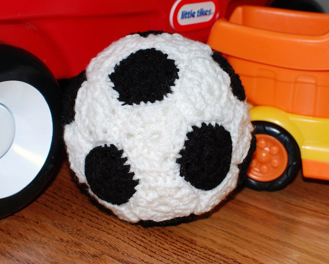 Soccer Ball Crochet Pattern - Immediate PDF Download - Etsy