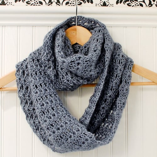 Crochet Pattern Mobius Infinity Scarf / Wrap Pattern - Etsy
