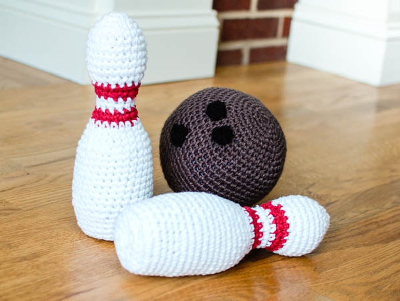 Crochet Pattern - Kids Toy Bowling Set - Immediate PDF Download - Etsy