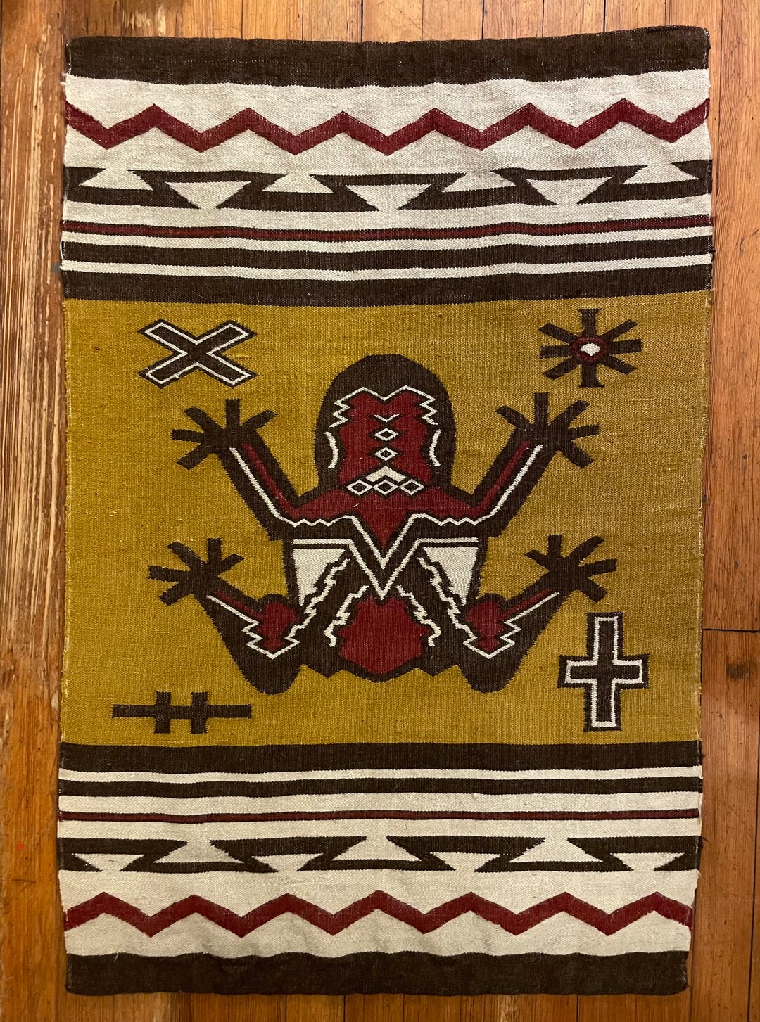 Vintage Navajo Wool Rug - Etsy