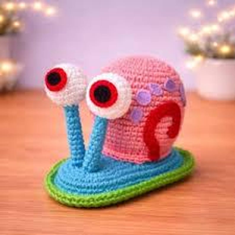 Gary the Snail Amigurumi Crochet Pattern (free) - Etsy UK