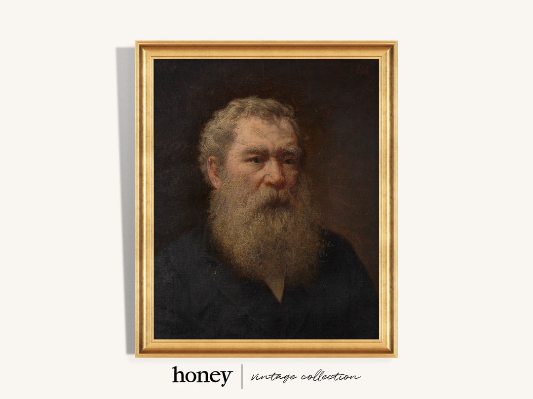 Antique Portrait George Fuller Printable Wall Art - Etsy