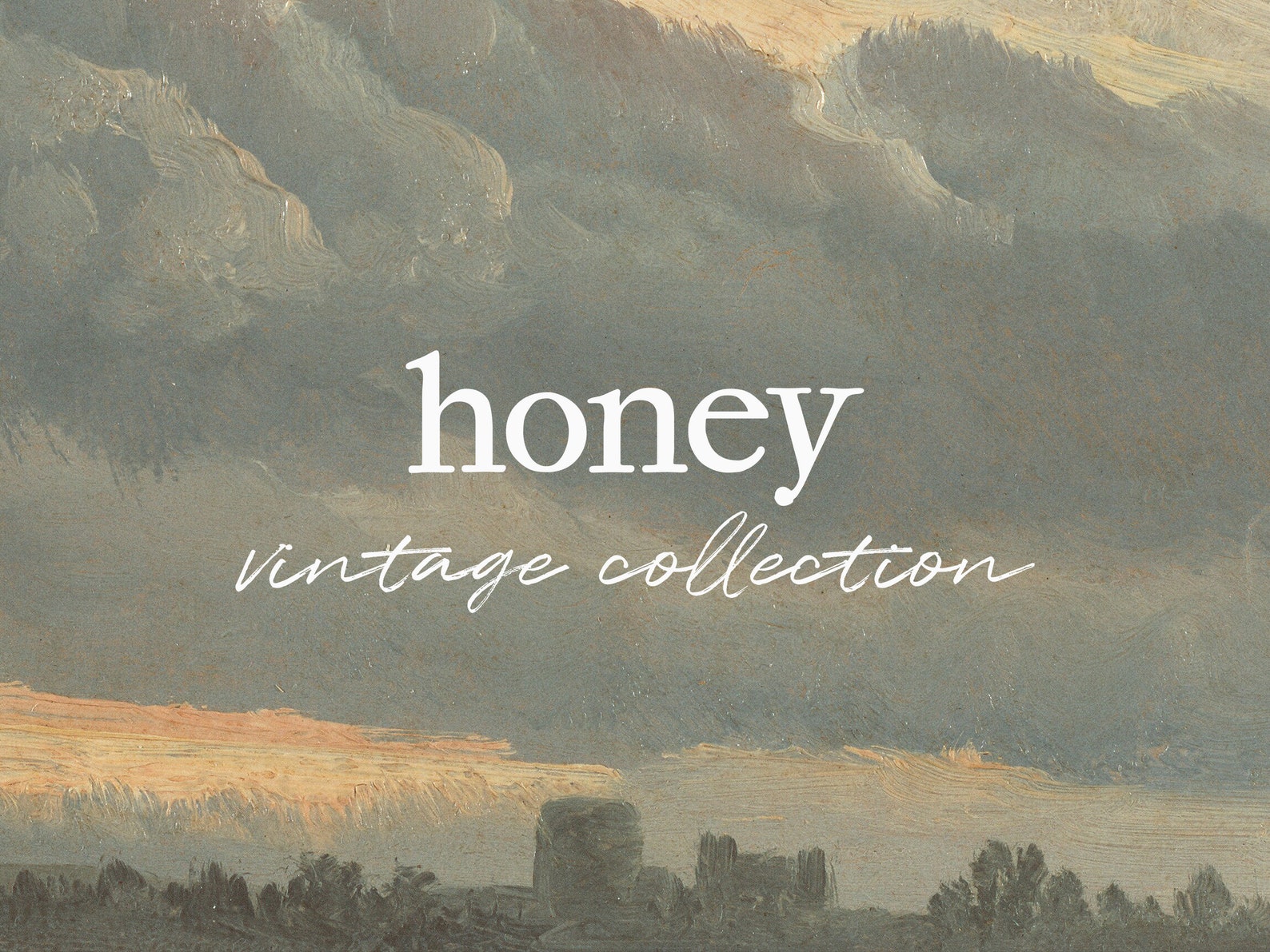 Cloud Painting Light Academia Printable Wall Art - Etsy