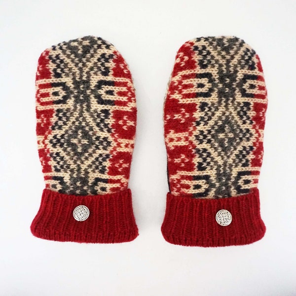 Wool Felted Mittens - Etsy