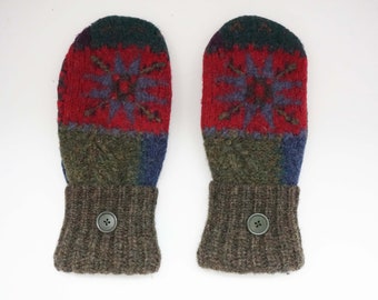 Upcycled mittens | Etsy