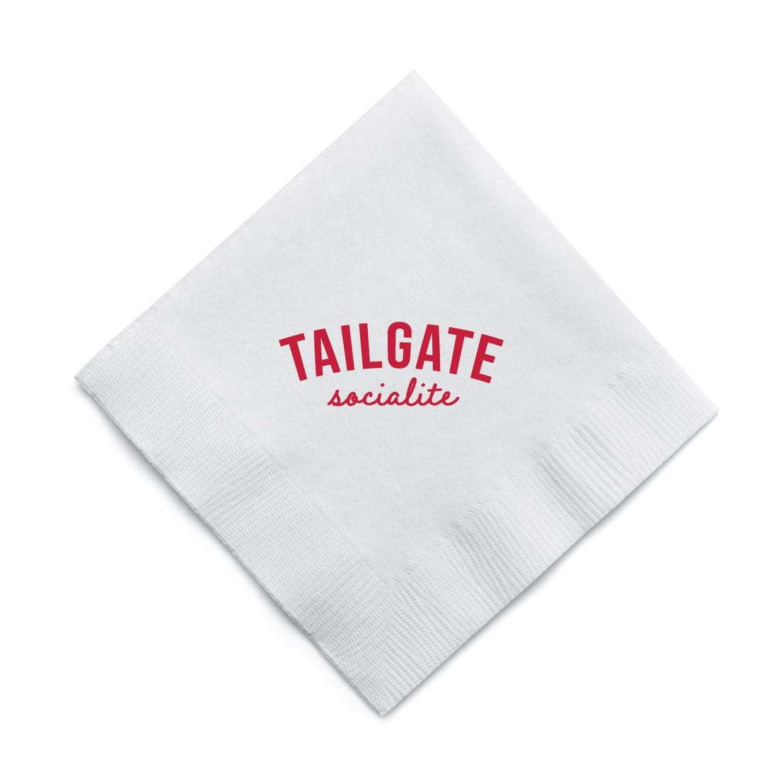 Tailgate Socialite Cocktail Napkins - Etsy