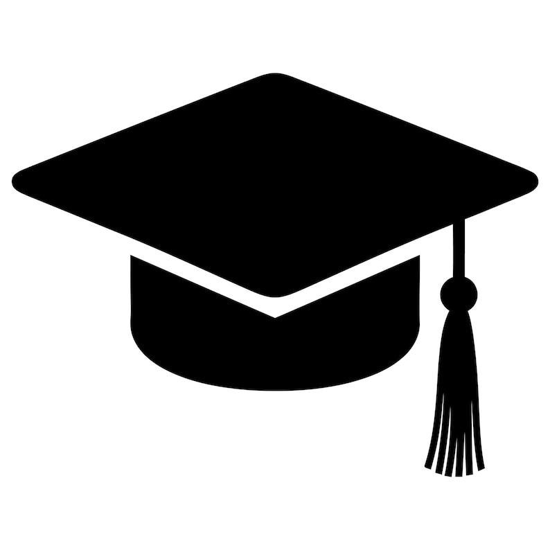Graduation Cap Silhouette Svg, Graduation Clipart, Class of 2026 ...