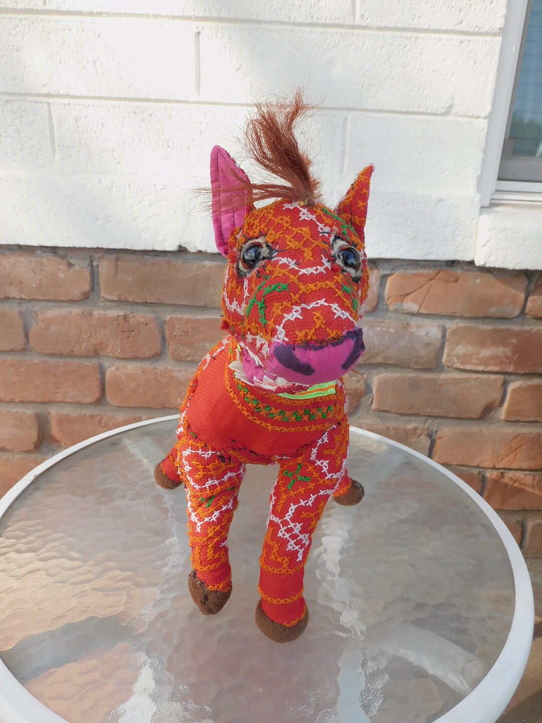 Hmong Horse Stuffed Animal - Etsy