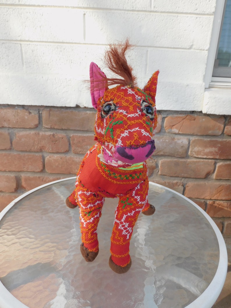 Hmong Horse Stuffed Animal - Etsy