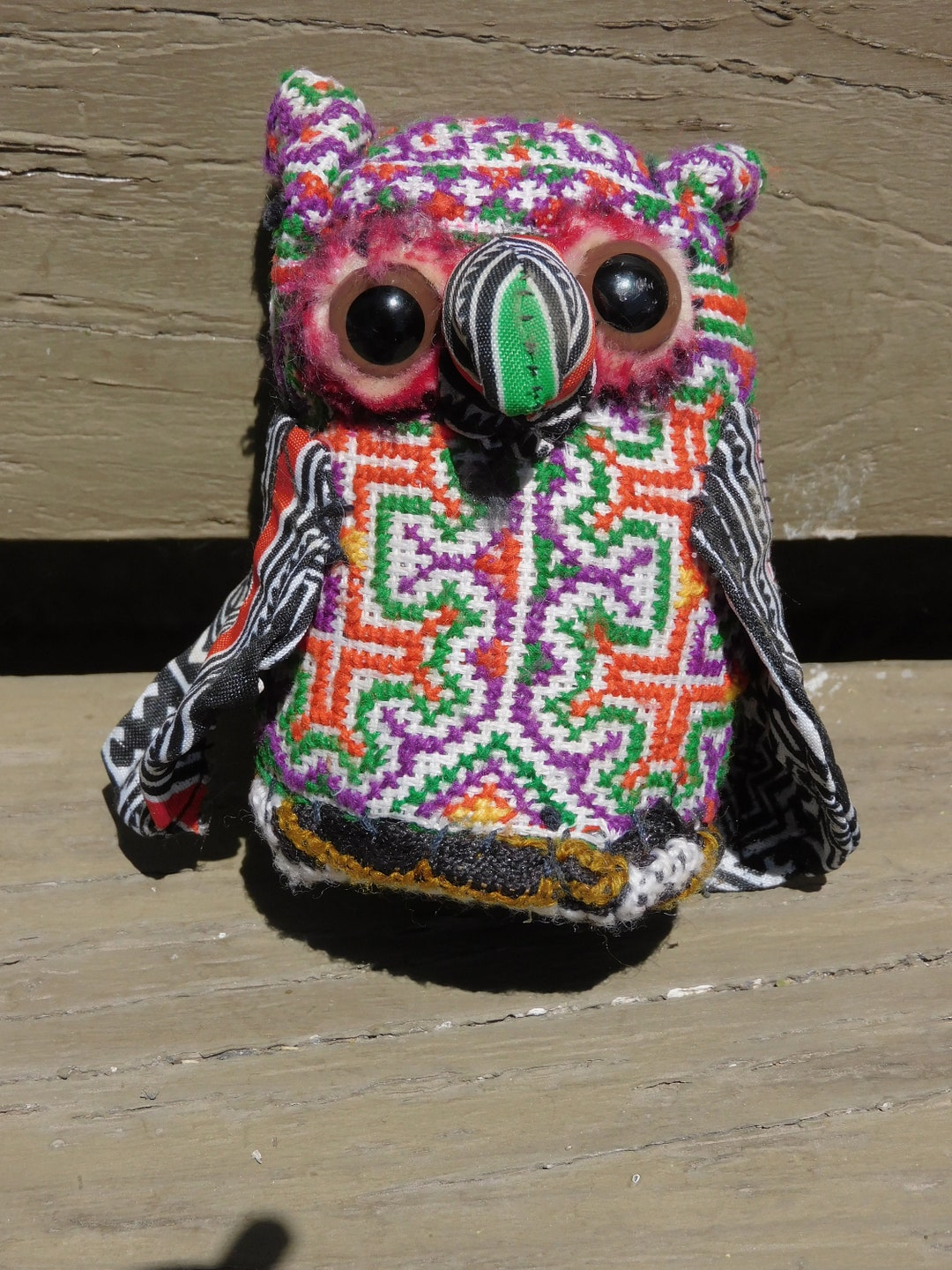 Hmong Owl Stuffed Animal - Etsy