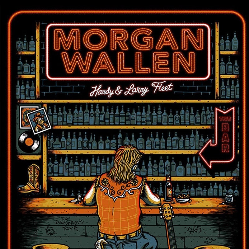 Morgan Wallen Posters - Etsy