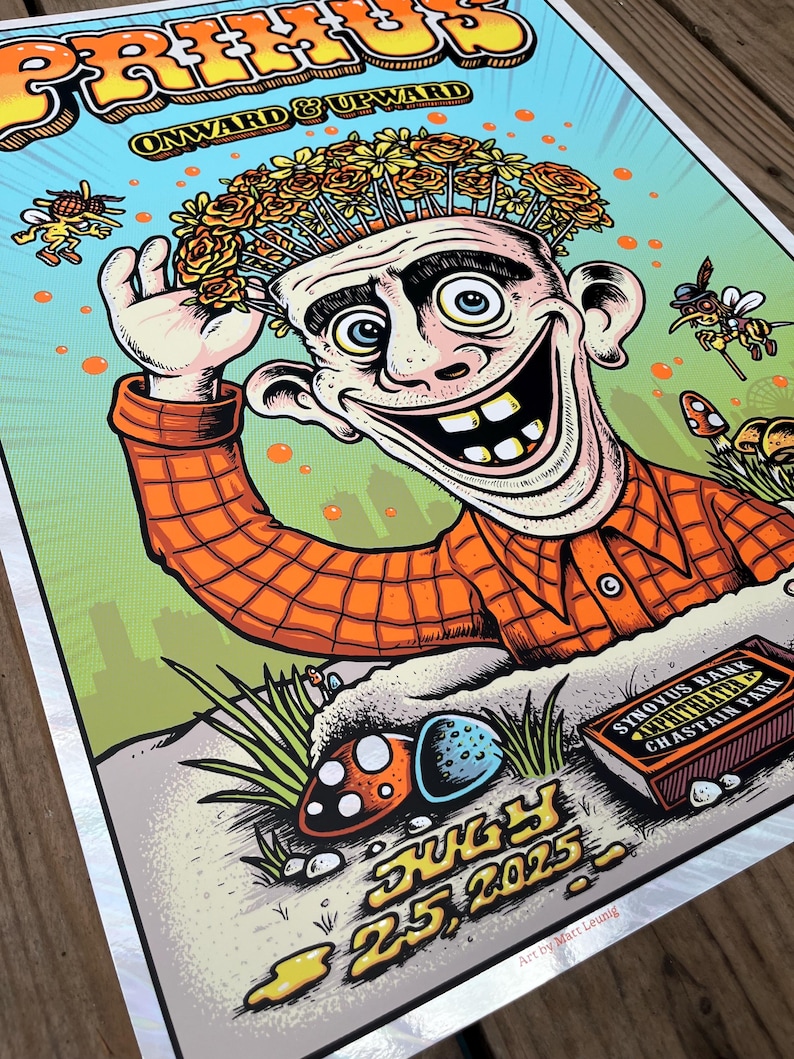Primus - Atlanta, GA - Gigposter - 2025 - Etsy