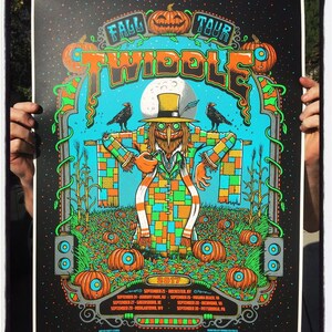 Twiddle - Fall Tour 2017 - Gigposter - Etsy