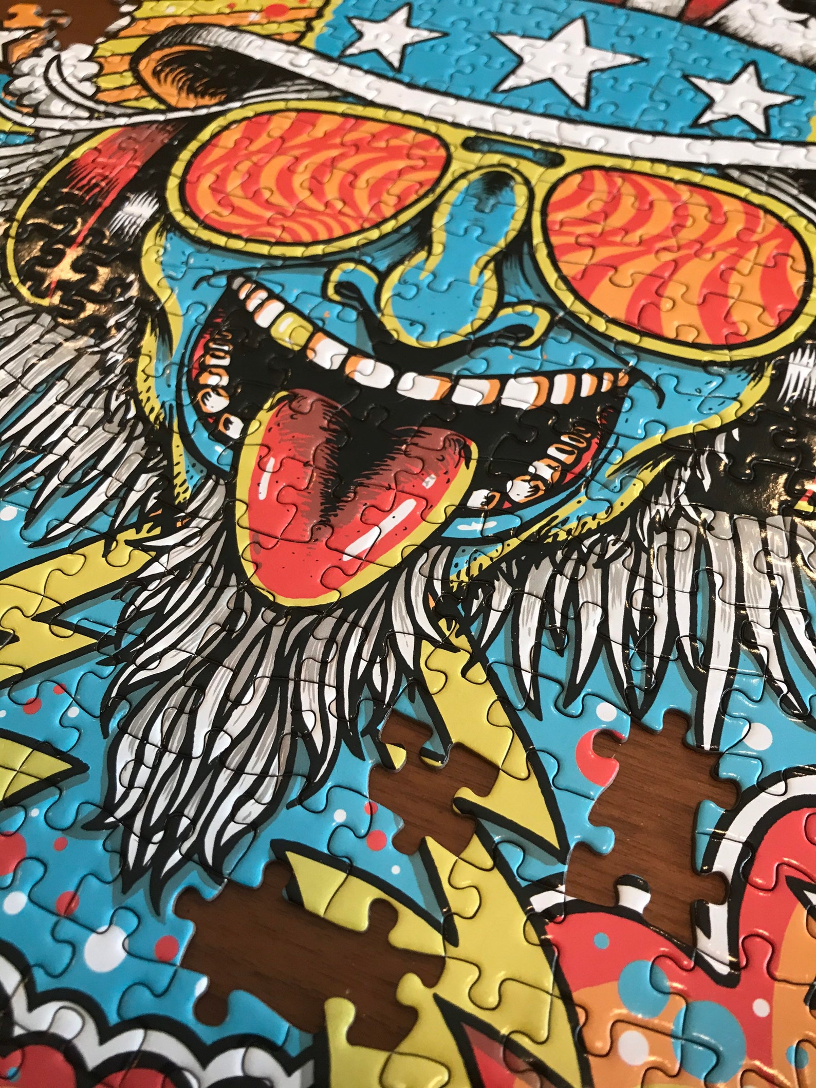 Uncle Psycho Sam Puzzle - Etsy