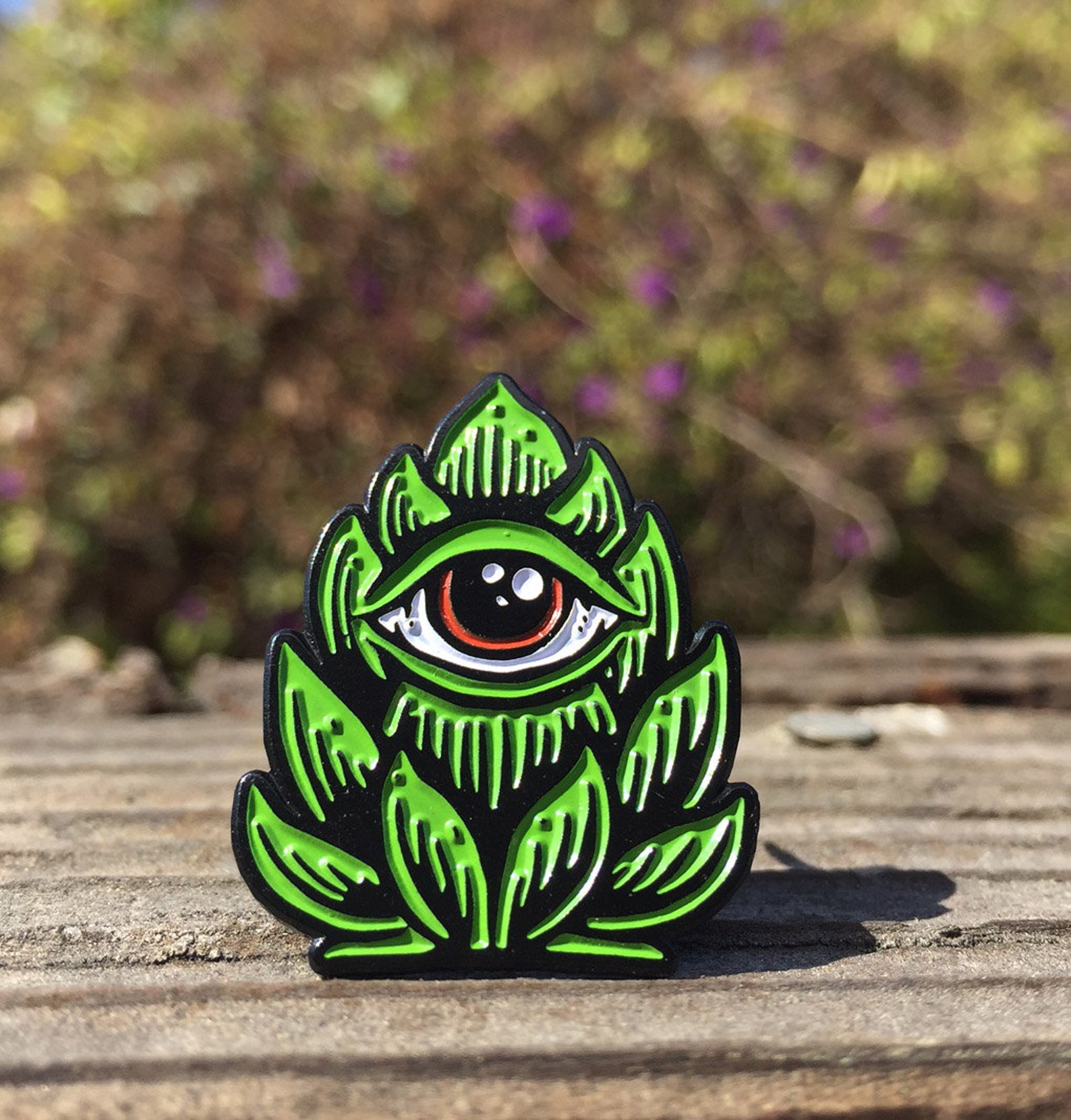 Hop Eye Beer Enamel Pin | Etsy