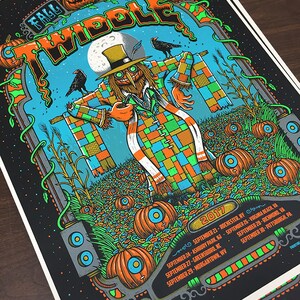 Twiddle - Fall Tour 2017 - Gigposter - Etsy