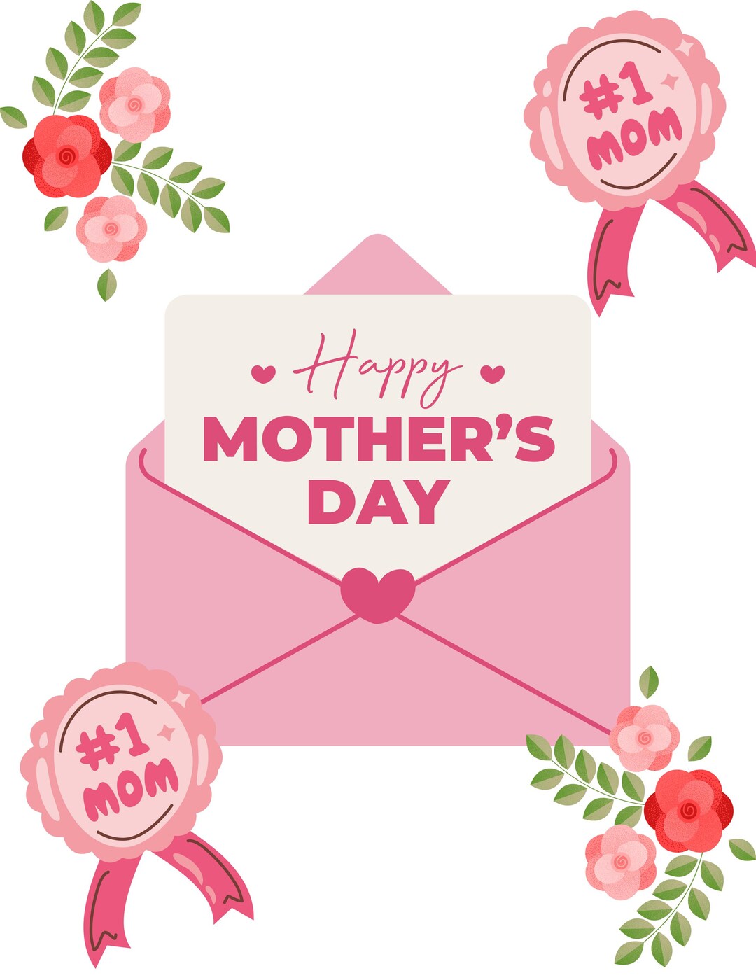 Floral Mother's Day Card, Animated Digital Greeting (video) - Etsy